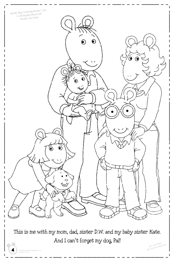 Arthur™ Giant Coloring Book 12 x 18 - PBS KIDS