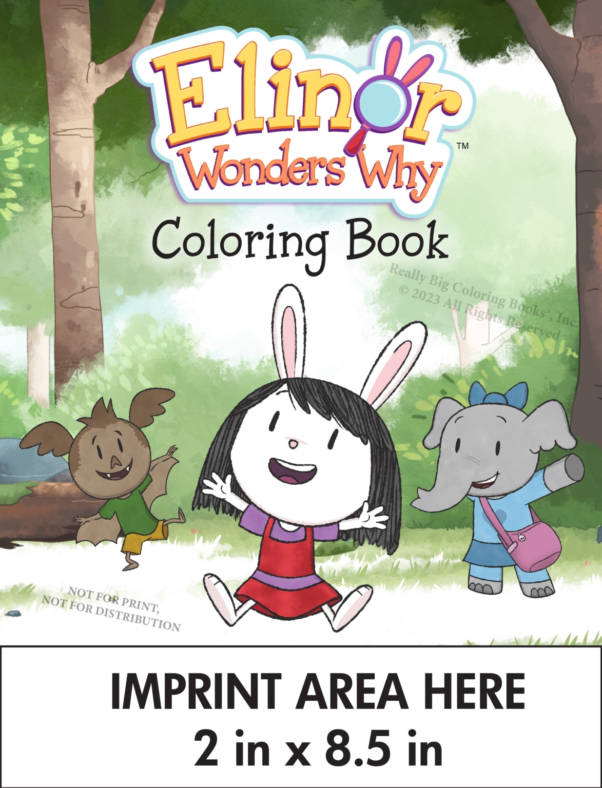 Elinor Wonders Why Imprint Coloring Book - PBS KIDS