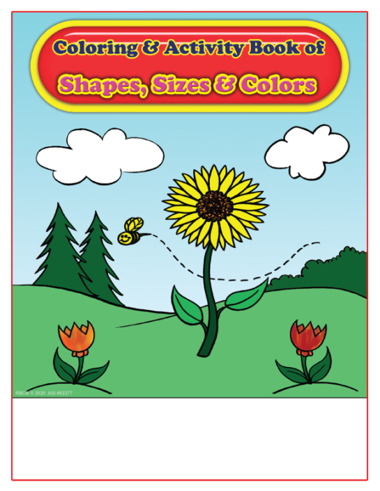Shapes Sizes and Colors Imprint Coloring Book - ColoringBook.com ...