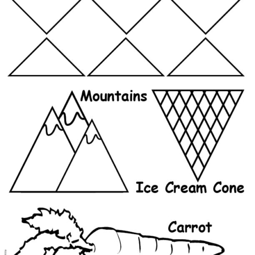 Shapes Sizes and Colors Imprint Coloring Book - ColoringBook.com ...