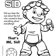 Sid the Science Kid Imprint Coloring Book - PBS KIDS