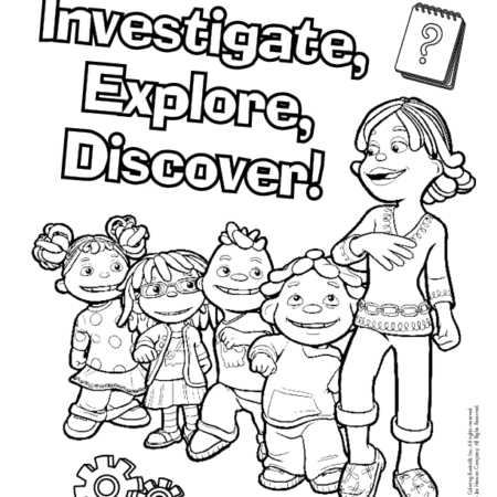 Sid the Science Kid Imprint Coloring Book - PBS KIDS