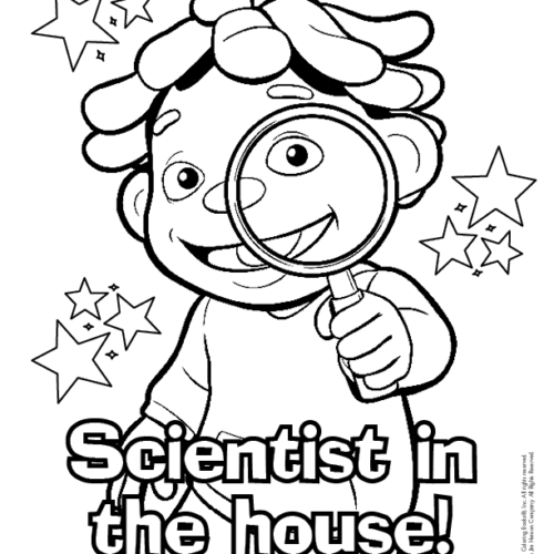 Sid the Science Kid Imprint Coloring Book - PBS KIDS