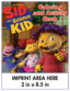 Sid the Science Kid Imprint Coloring Book - PBS KIDS
