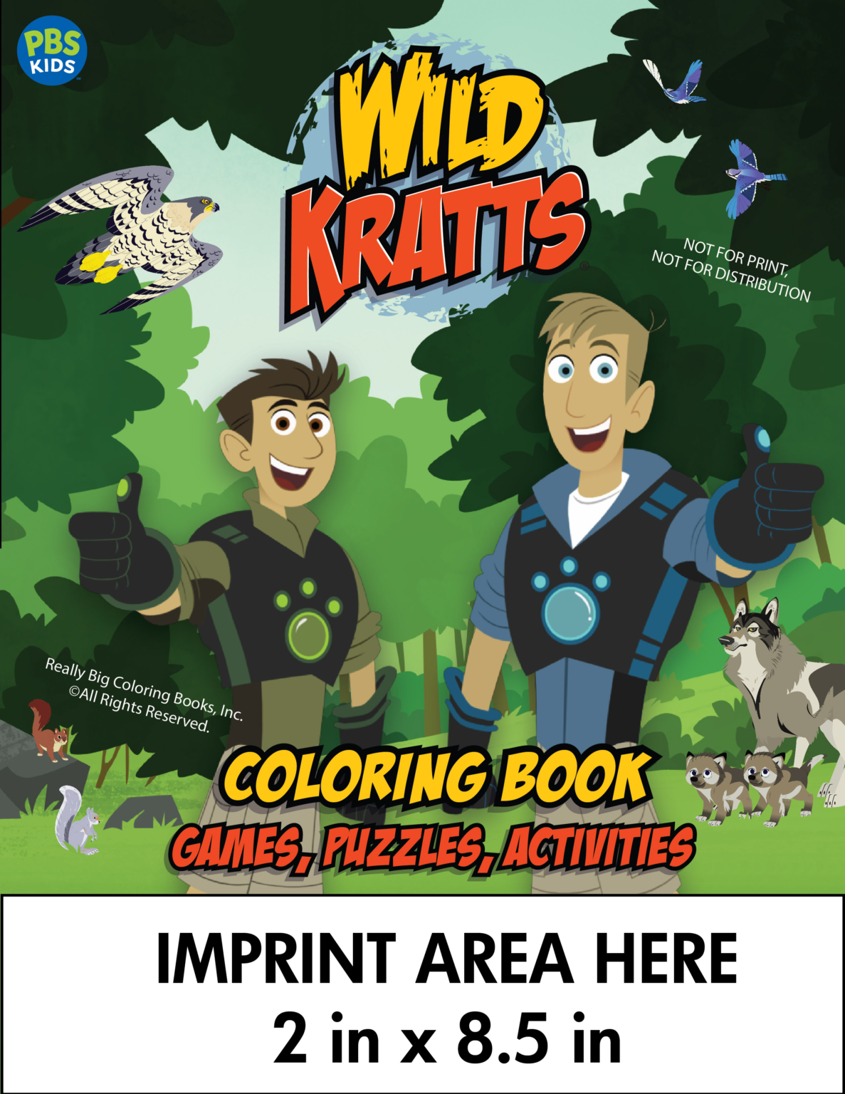 Wild Kratts® Imprint Coloring Book - PBS KIDS