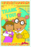Arthur™ Thank You Greeting Card