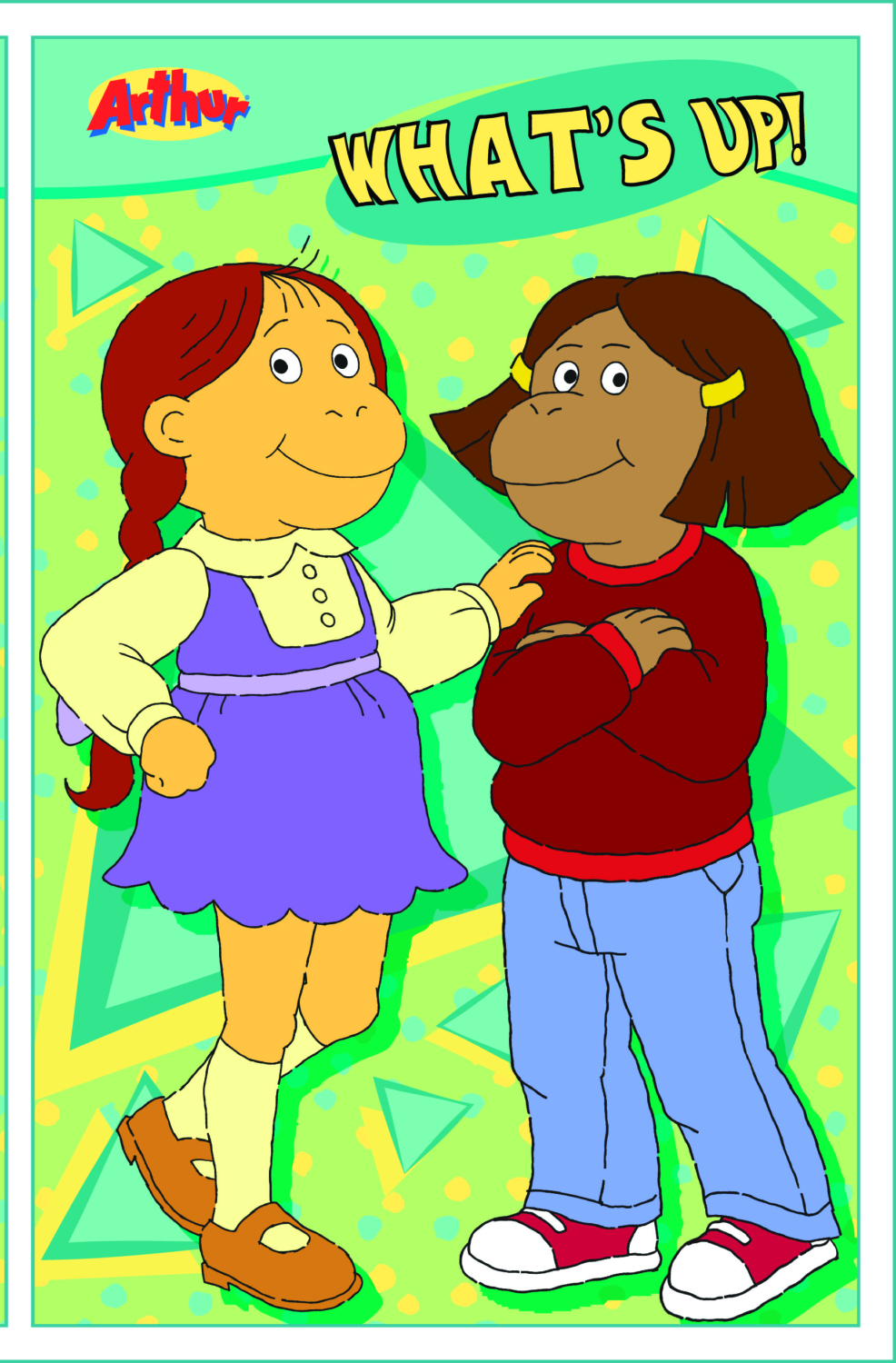 Arthur™ What's Up Greeting Card - ColoringBook.com | Really Big ...