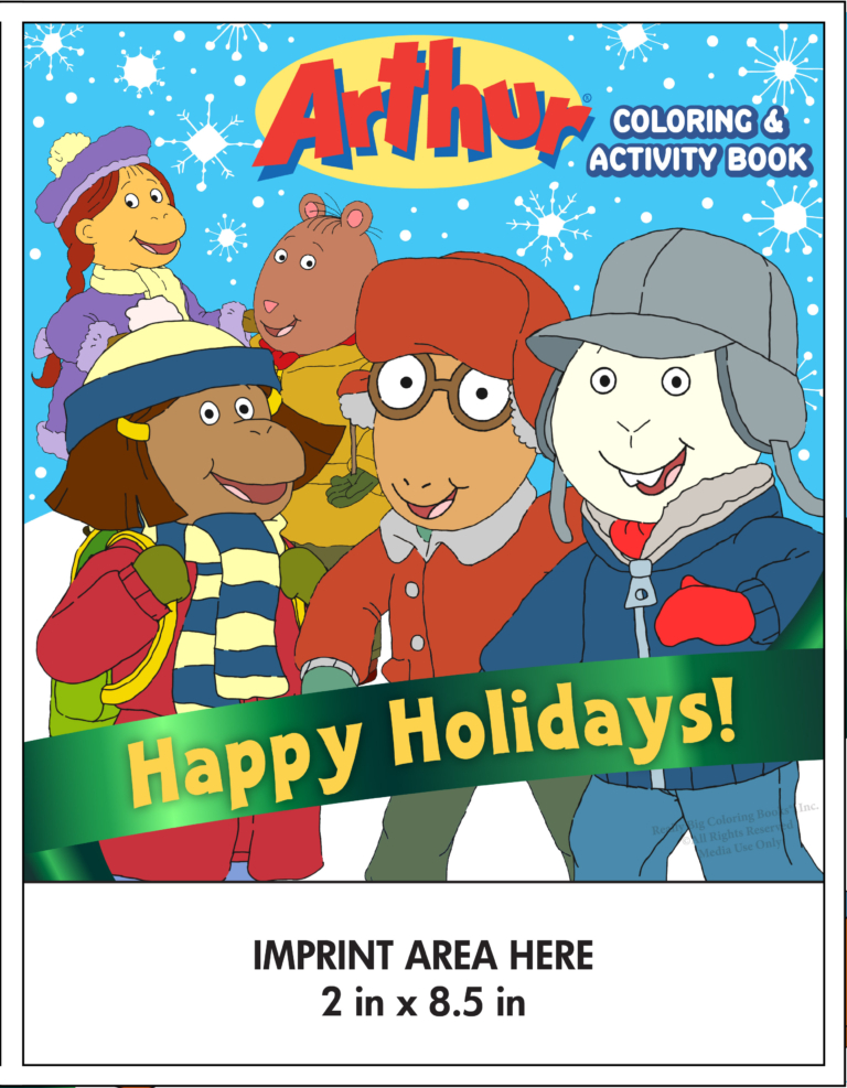 Arthur Holidays Imprint Coloring Book Official 2023 - PBS KIDS