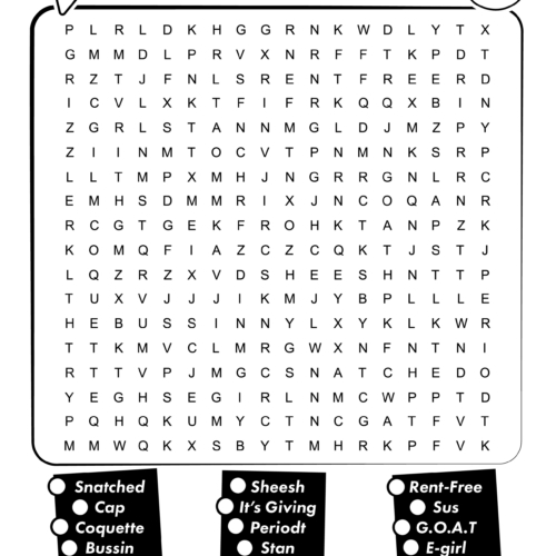 Gen Z Coloring Book Official - it's FREE