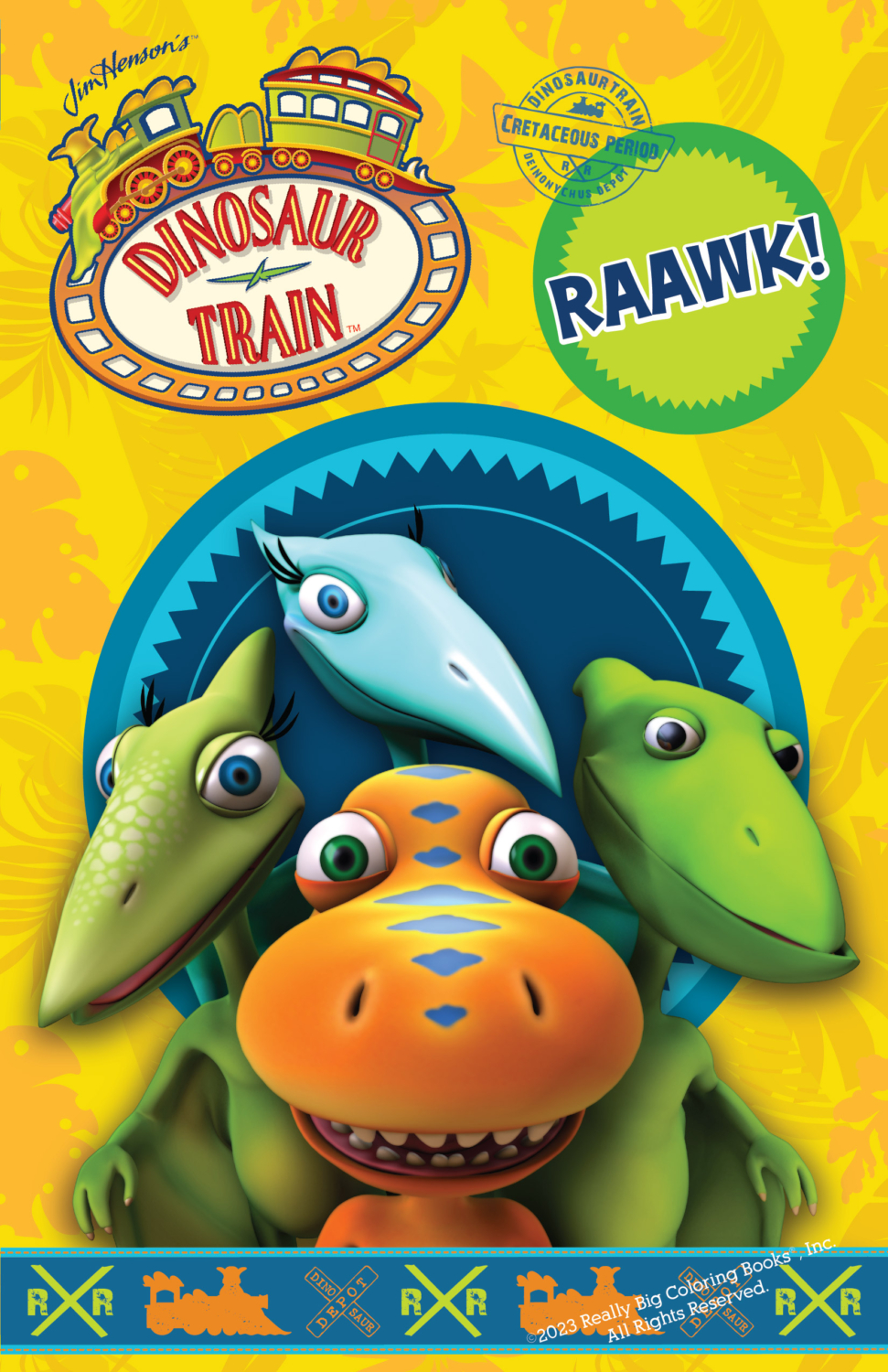 Dinosaur Train Greeting Card Raawk