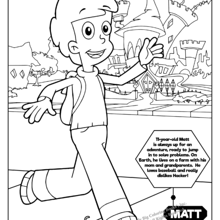 Cyberchase Imprint Coloring Book - PBS KIDS - ColoringBook.com | Really ...