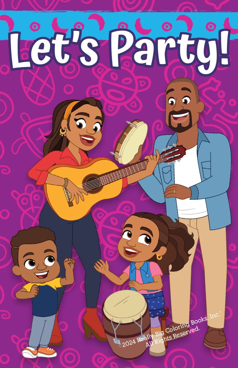 Alma's Way Greeting Card Let's Party