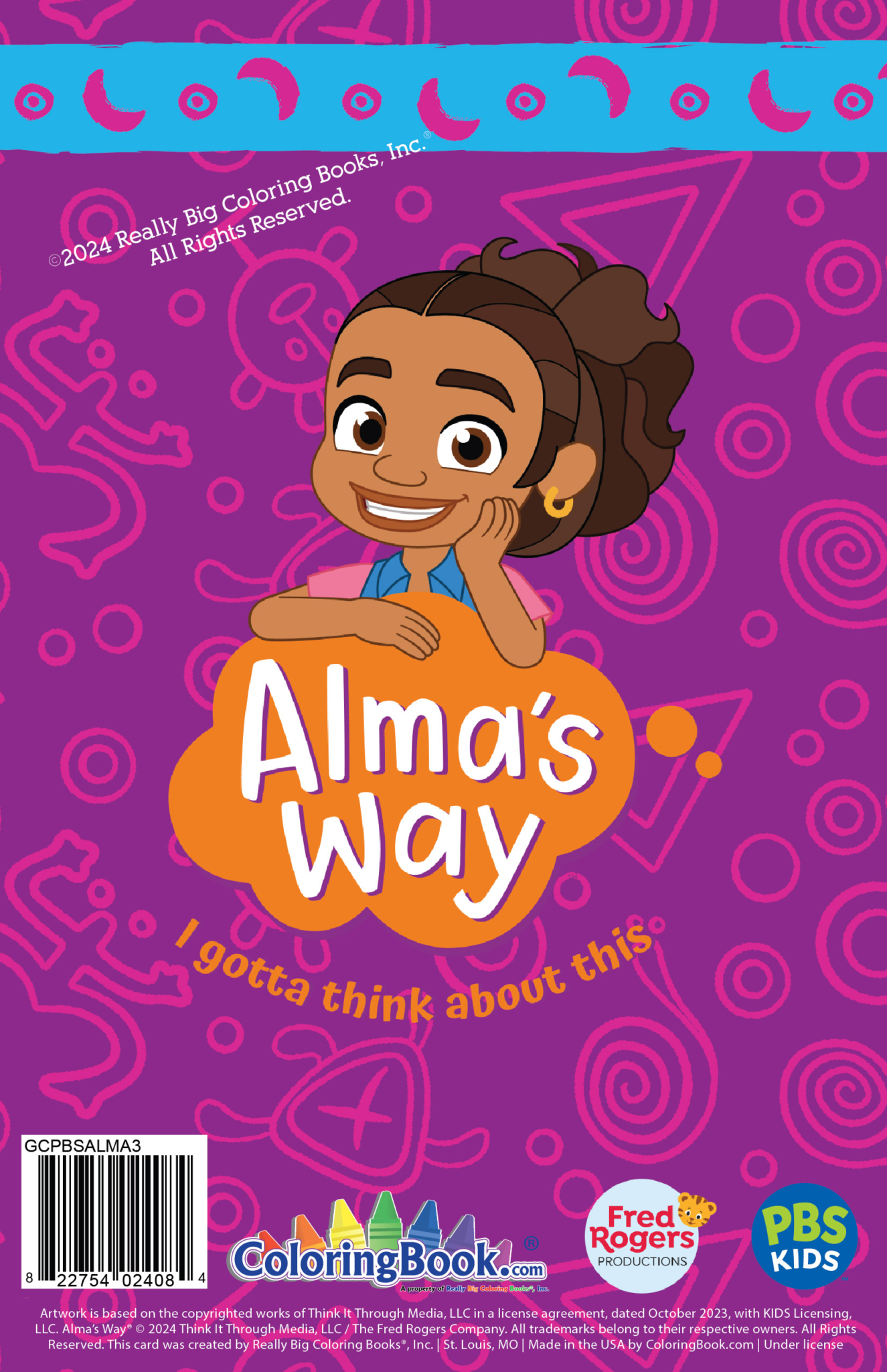 Alma's Way Greeting Card Let's Party