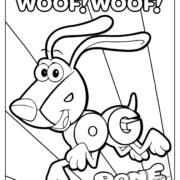 WordWorld Imprint Coloring Book - PBS KIDS
