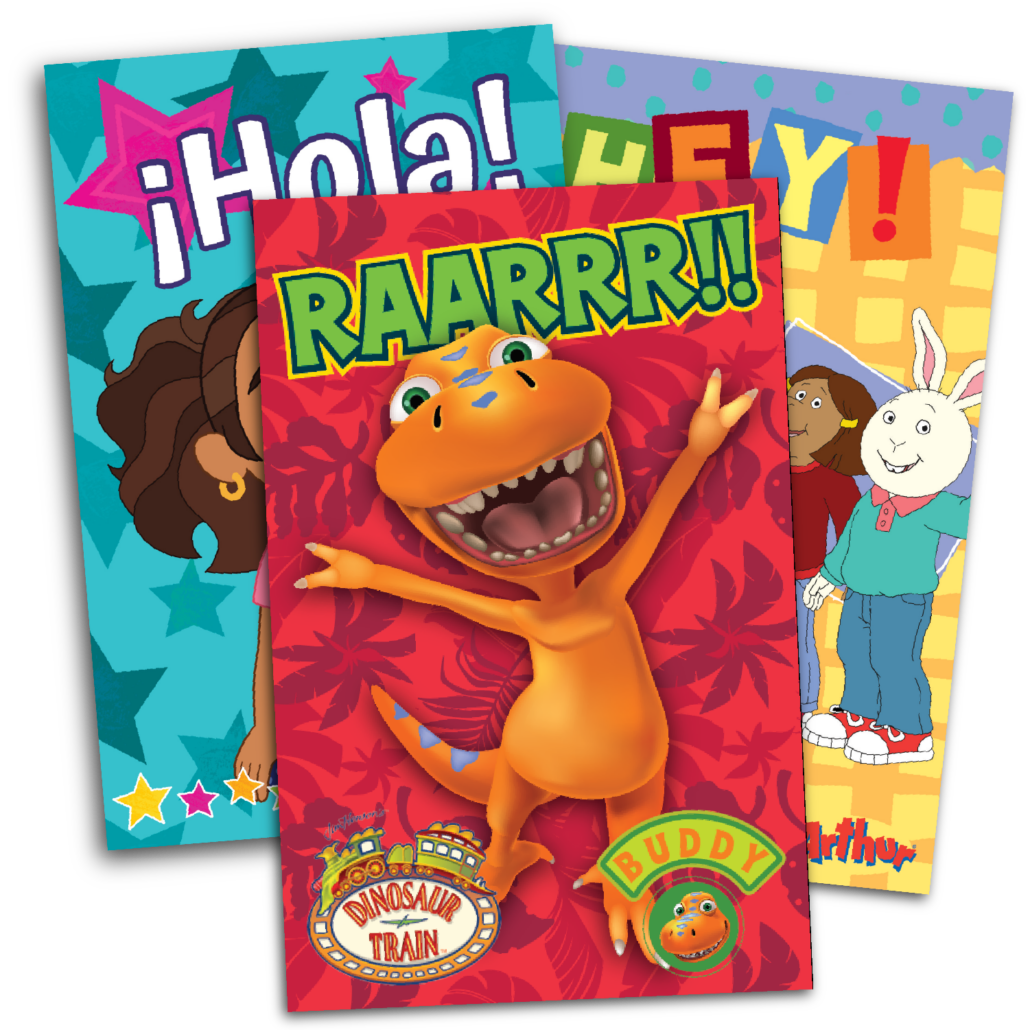 PBS Kids Characters - Official Coloring Books