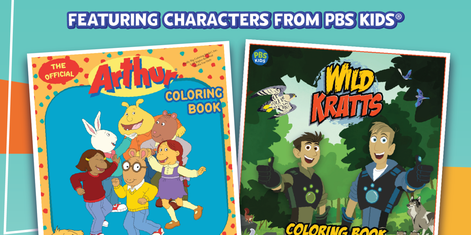 PBS Link Image 3x - ColoringBook.com | Really Big Coloring Books®