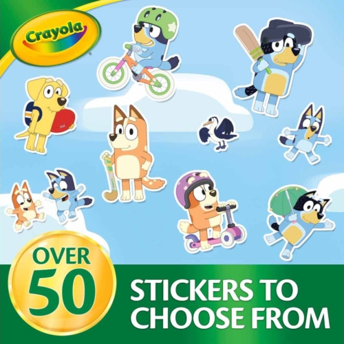 Color & Sticker Activity Set Bluey - ColoringBook.com | Really Big ...