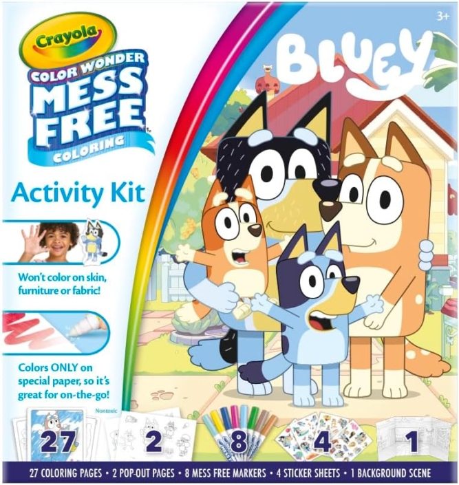 Color Wonder Activity Kit Bluey - ColoringBook.com | Really Big ...