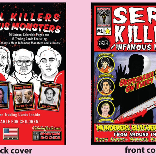 Serial Killers Infamous Monsters - ColoringBook.com | Really Big ...