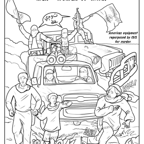 ISIS Anti-Terror Comic Coloring Book - ColoringBook.com | Really Big ...