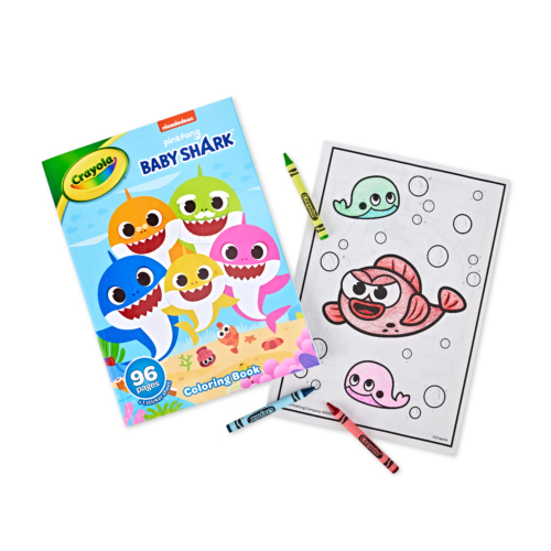 Nickelodeon Baby Shark 96-Page Coloring Book - ColoringBook.com ...