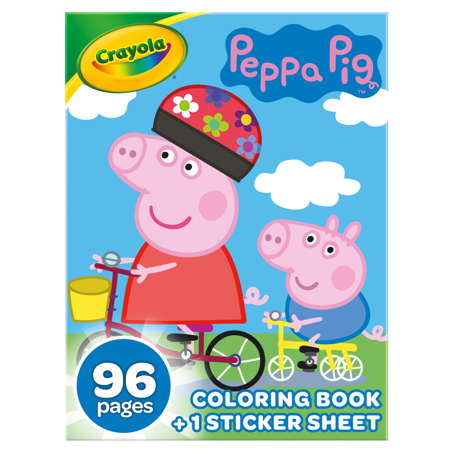 Peppa Pig 96-Page Coloring Book - ColoringBook.com | Really Big ...