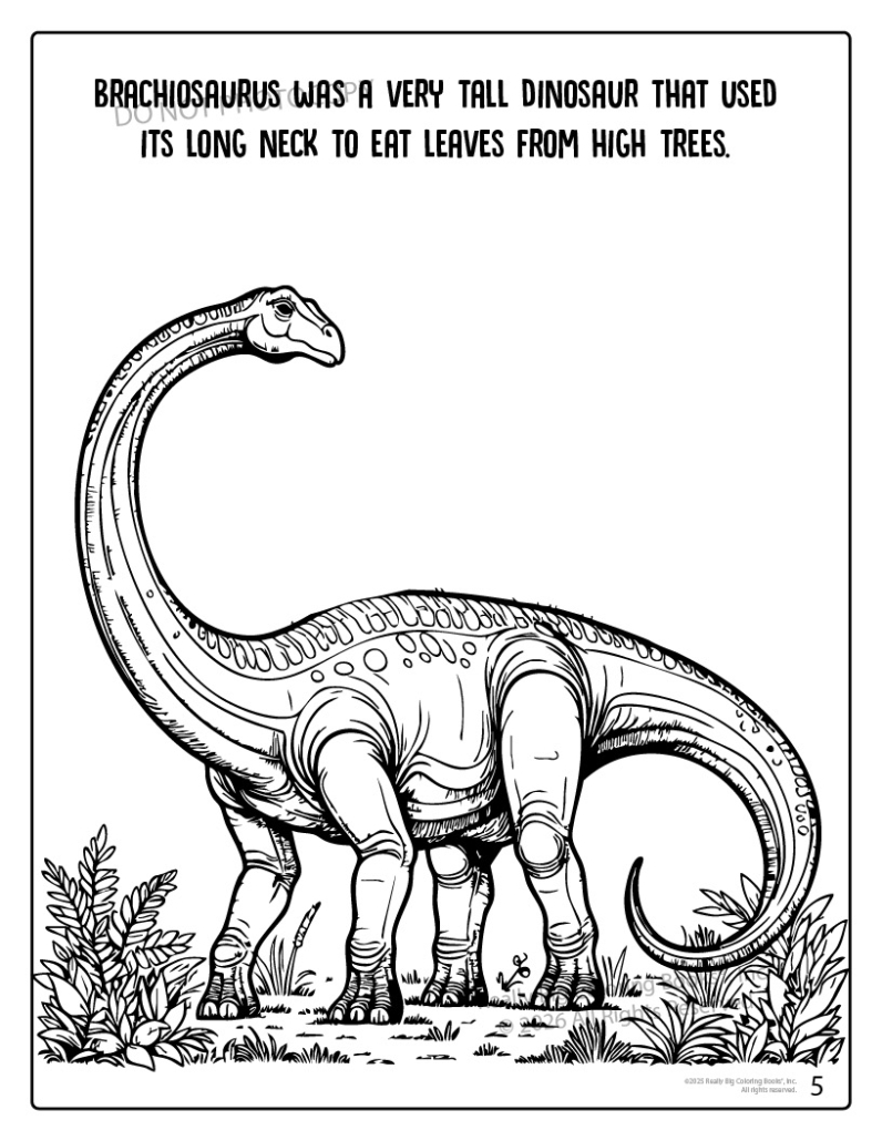 Epic Dino Adventures Coloring Book - ColoringBook.com | Really Big ...